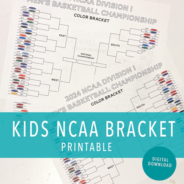 Ncaa Brackets - Etsy