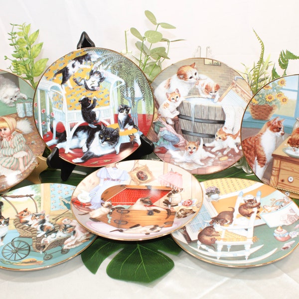 Cat Decorative Plate - Etsy