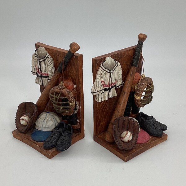 Baseball Bookends - Etsy