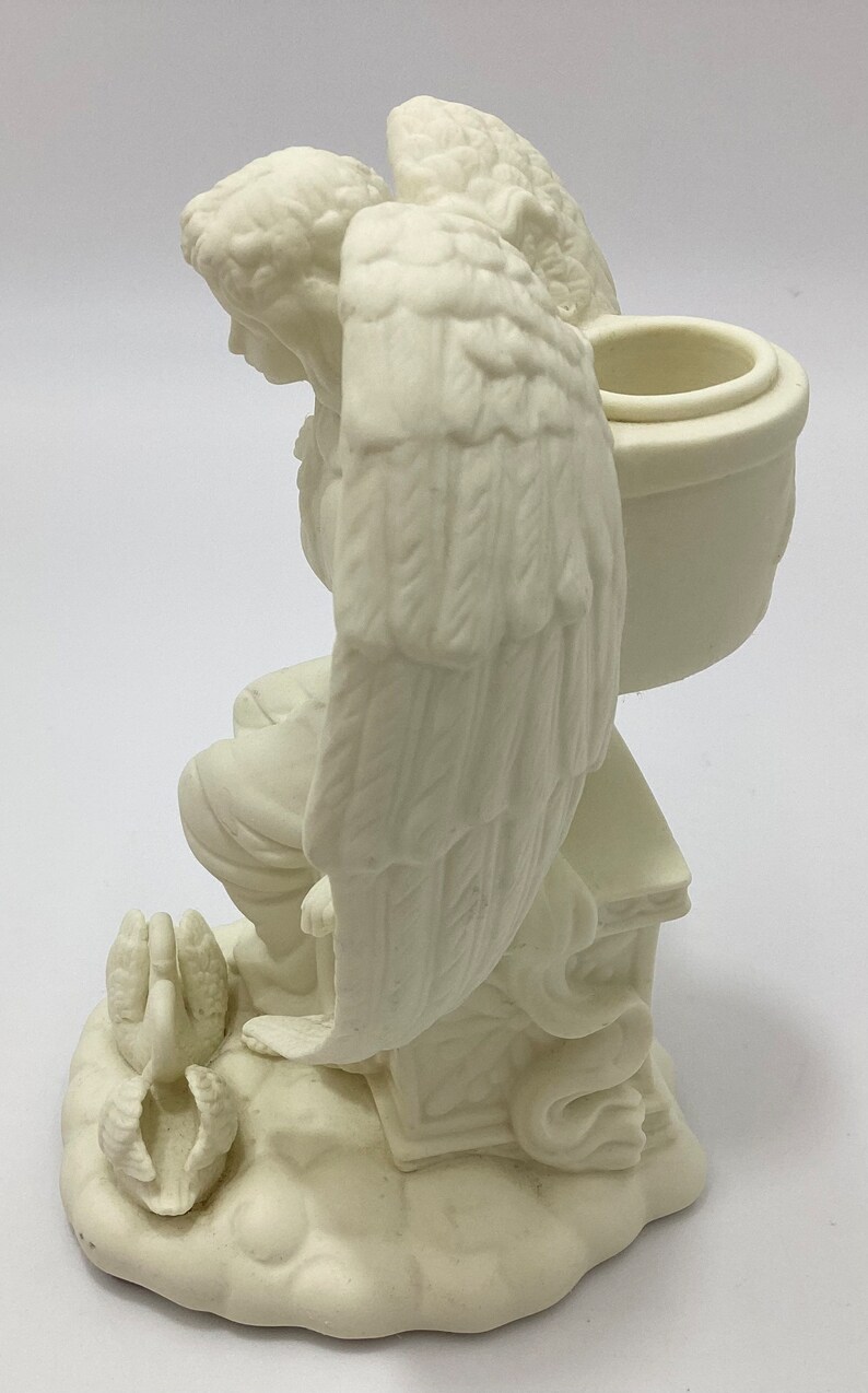 RARE Vintage Partylite Angel of Love Candlestick/taper Holder - Etsy