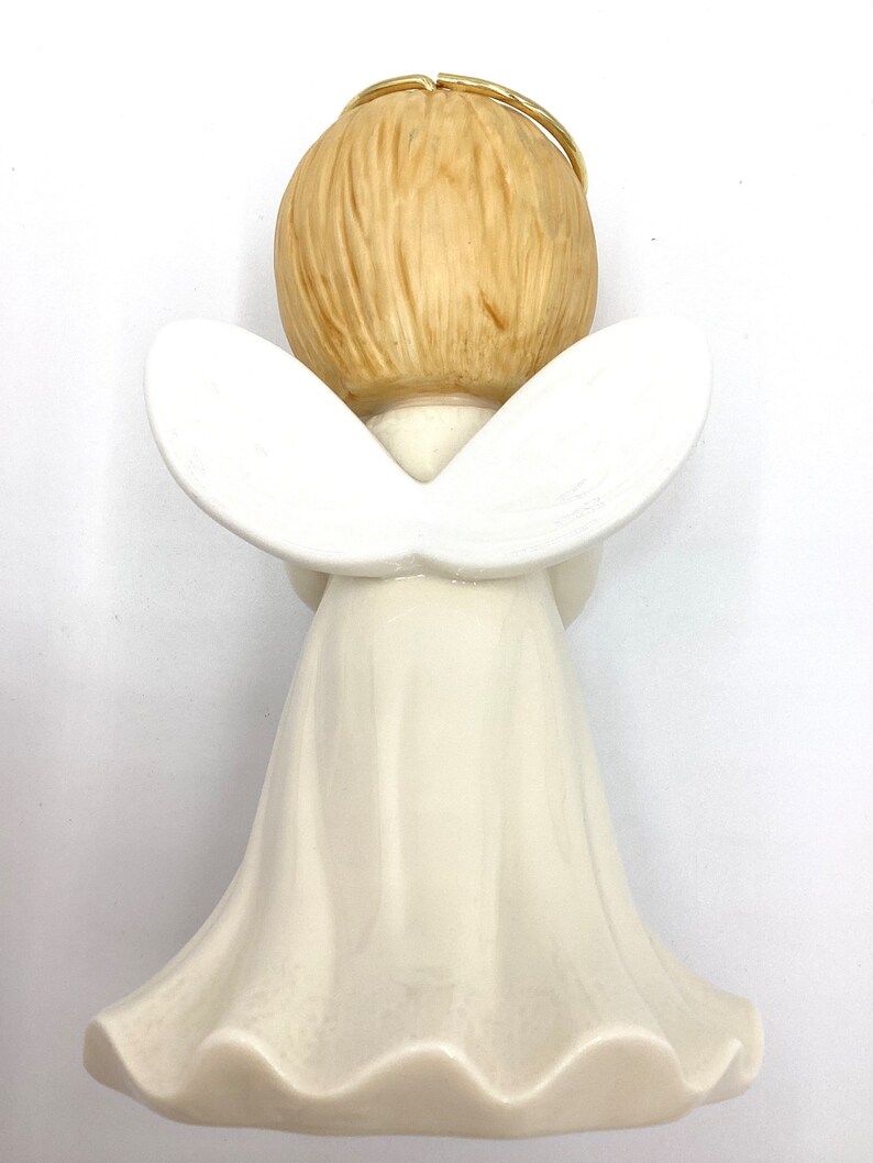 RARE Vintage Hallmark Praying Angel faith Figurine Lacey - Etsy