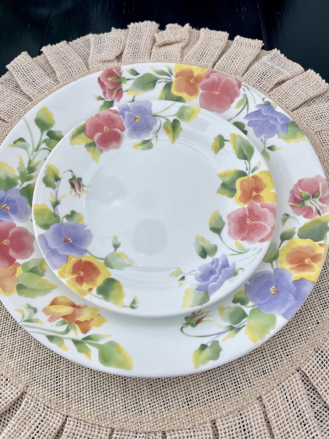 Summer Blush Dinner Plate by Corelle Salad Plate Replacement Corelle ...