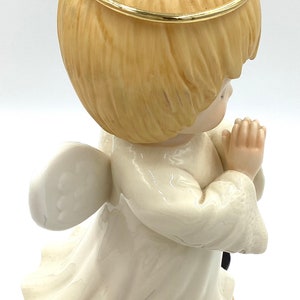RARE Vintage Hallmark Praying Angel “faith” Figurine Lacey Embossed ...