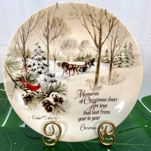 Winter Scene Plate Series by Robert Laessig AWS Commemorative Edition ...