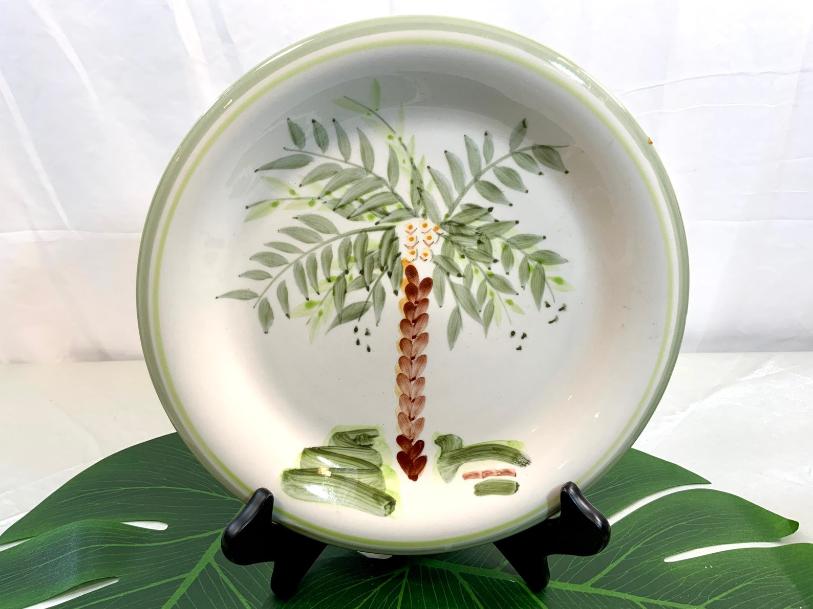 Gibson Everyday Palm Tree Dinner Plates Replacement Dinner Plate ...