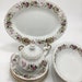 Regency Rose China: Gold-trimmed Serving Dish, Fine China Replacement ...