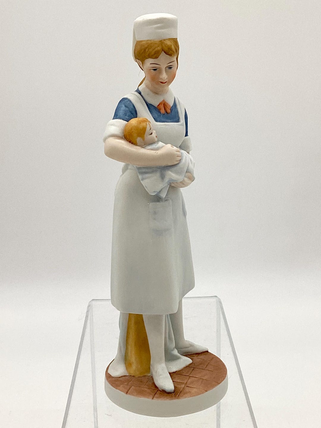 Nurse Holding a Baby Statue; Home Decor Figurine; Gift for Nurse or ...