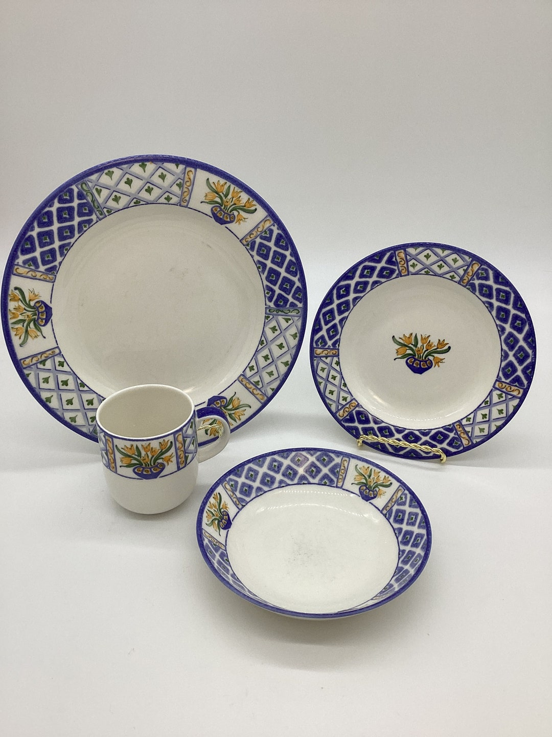 Royal Doulton Marisol Dishware Blue White Dish Royal Doulton Marisol ...