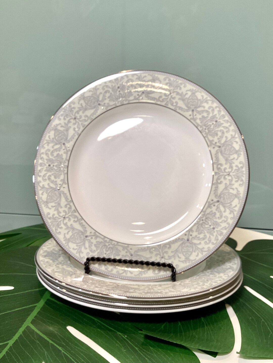 New Lineage II 8 1/2 Salad Plates Sanderville 4789 by - Etsy Österreich