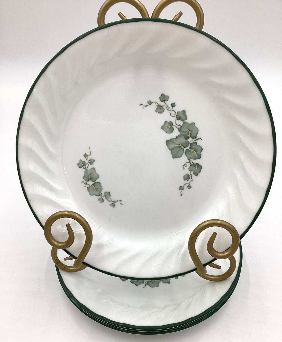 Corelle Callaway Green Trim Dinnerware, Corning Replacement Pieces - Etsy