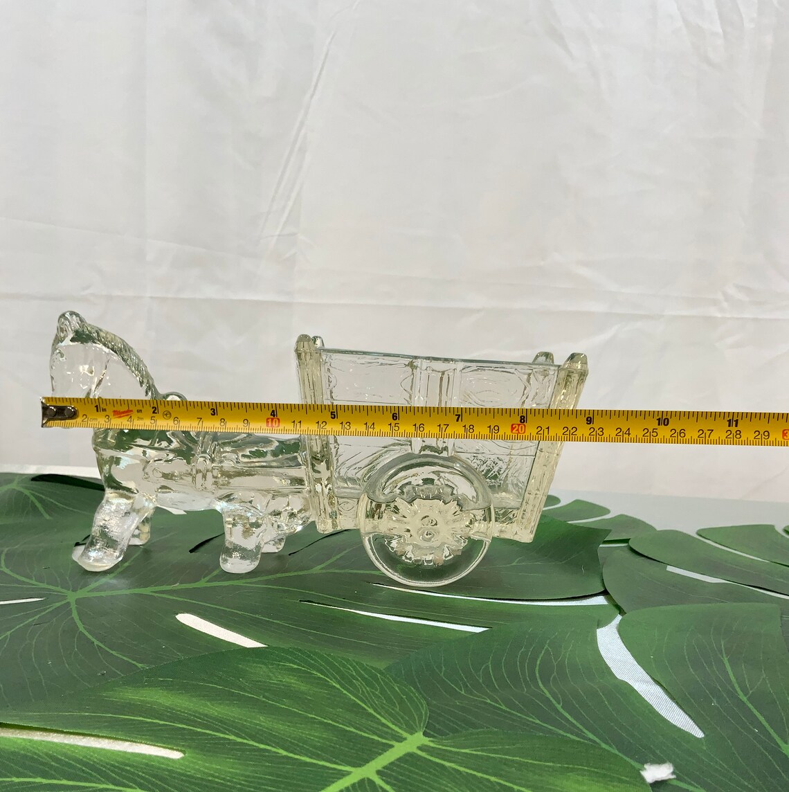 Vintage Glass Donkey W Cart Attached Toothpick Holder (K5-4) - Etsy