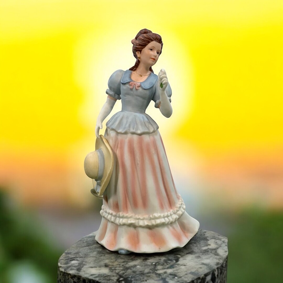 Vintage Homco Porcelain Figurine: Lady Camille #1452, Home Decor (M5-5 ...