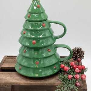 Hallmark Teapot Christmas Tree Tea for 1 Person Christmas Gift Home ...