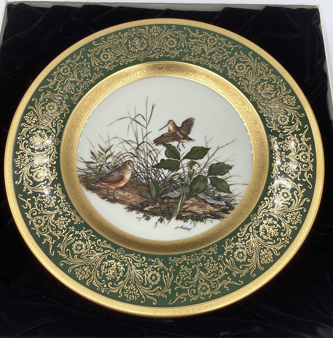 RARE Vintage Limited Edition Lockhart Birds Dinner Plate by - Etsy