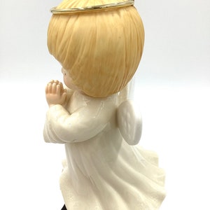 RARE Vintage Hallmark Praying Angel “faith” Figurine Lacey Embossed ...