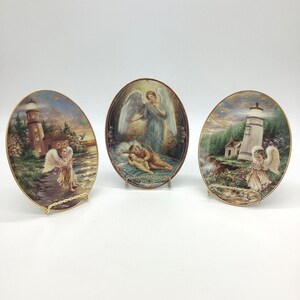 Angel Decorative Plate Baptism Gift for Child Godfather Gift First ...