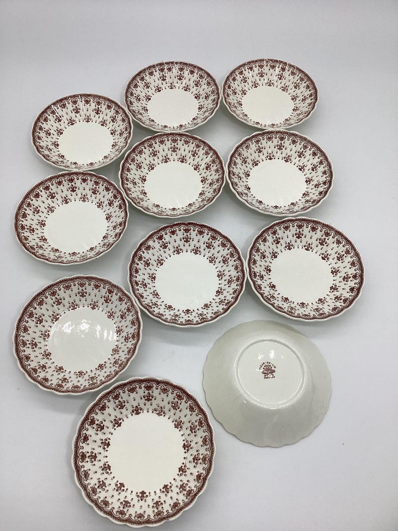 Spode Copeland Fleur De Lis Brown Dishes, Sold Separately (Z.10-559) - Etsy