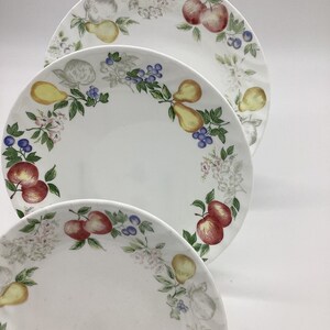 Corelle Chutney Fruit Pattern Plate Housewarming Gift Tableware ...