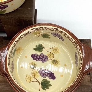 Temptations Presentable Ovenware Casserole Dish "vineyard" by Tora ...
