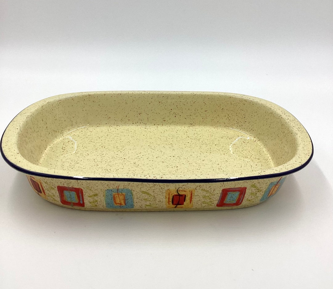 Sedona Rectangular Baker; Dinner Plate by Pfaltzgraff Great ...