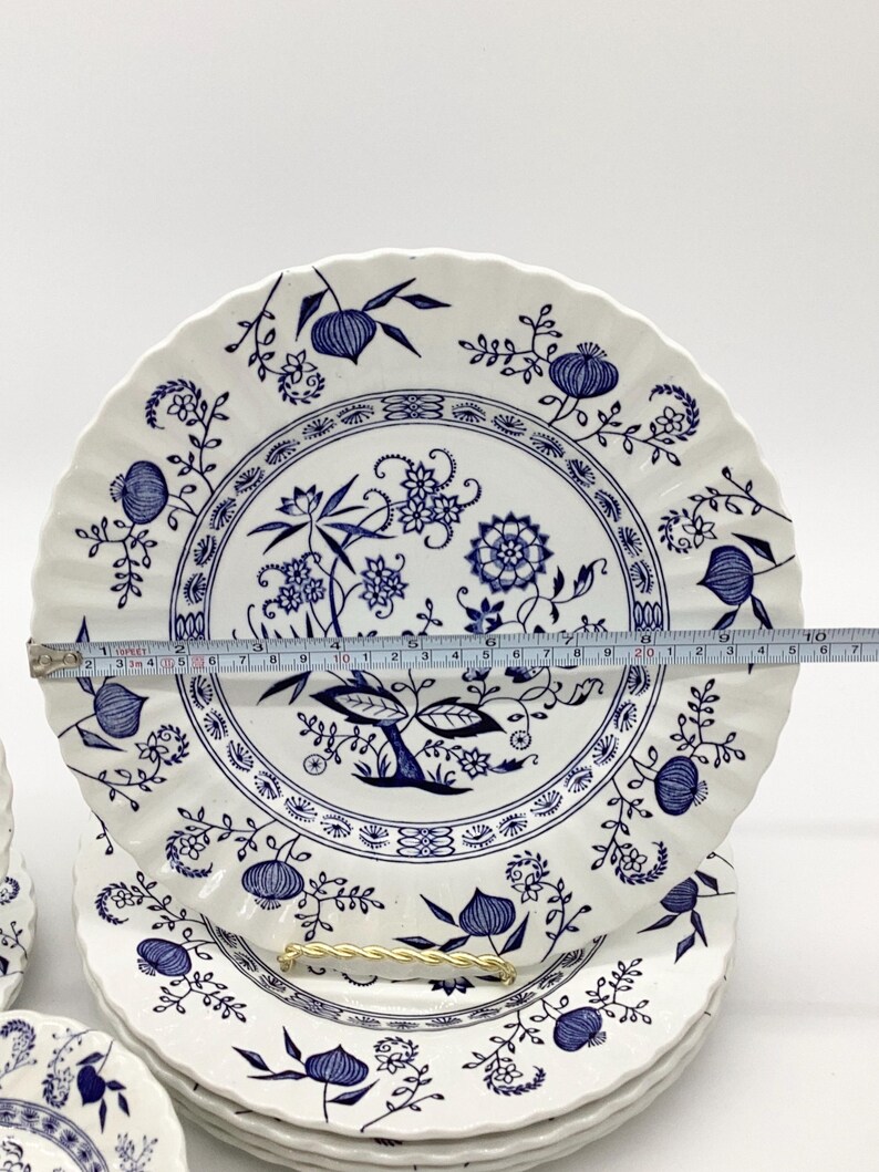 Vintage Blue & White Ironstone Dishware, Farmhouse Decor (J.7) - Etsy