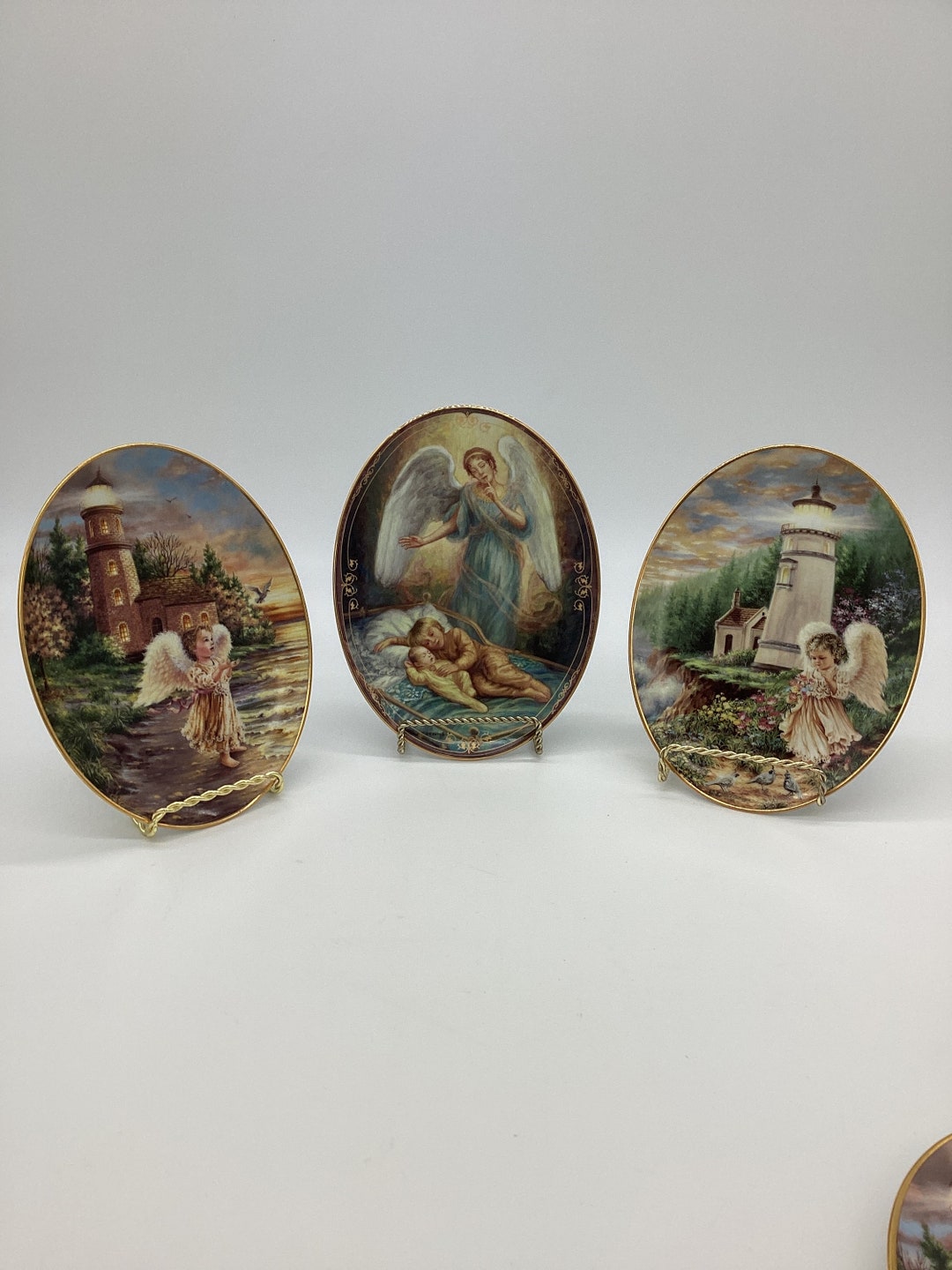 Angel Decorative Plate With Religious Design - Etsy