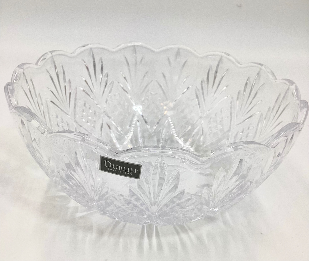 Shannon Designs Dublin Lead Crystal Serving Bowl, New in Box (C7) - Etsy