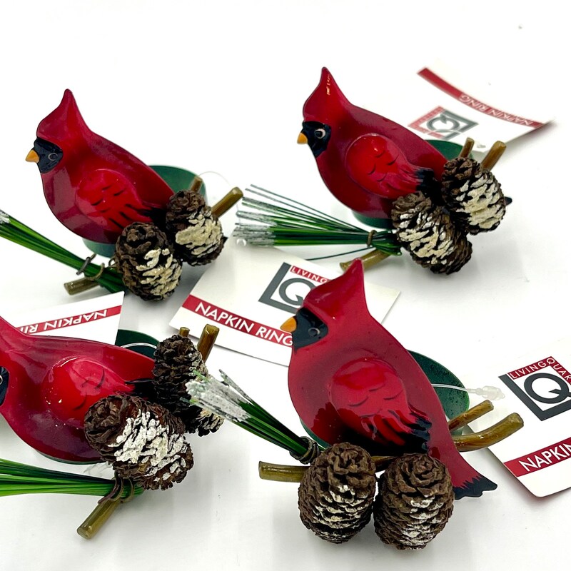Cardinal Table Decor - Etsy
