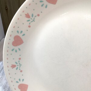 Vintage Corelle by Corning Forever Yours Dinner Plate Delicate Desing ...