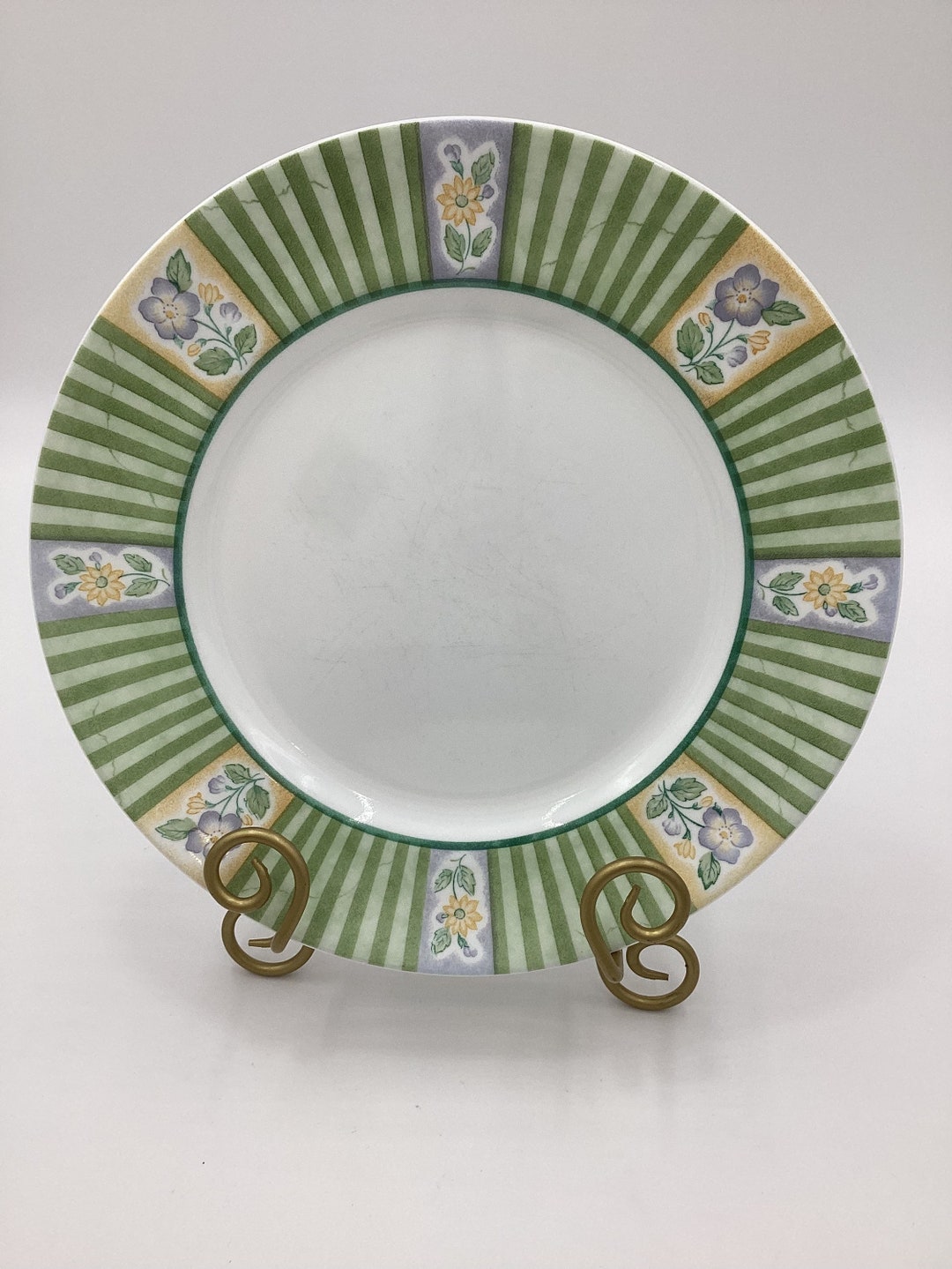 Price is for 1 Vintage Corningware Classical Garden Dinner Plate by ...