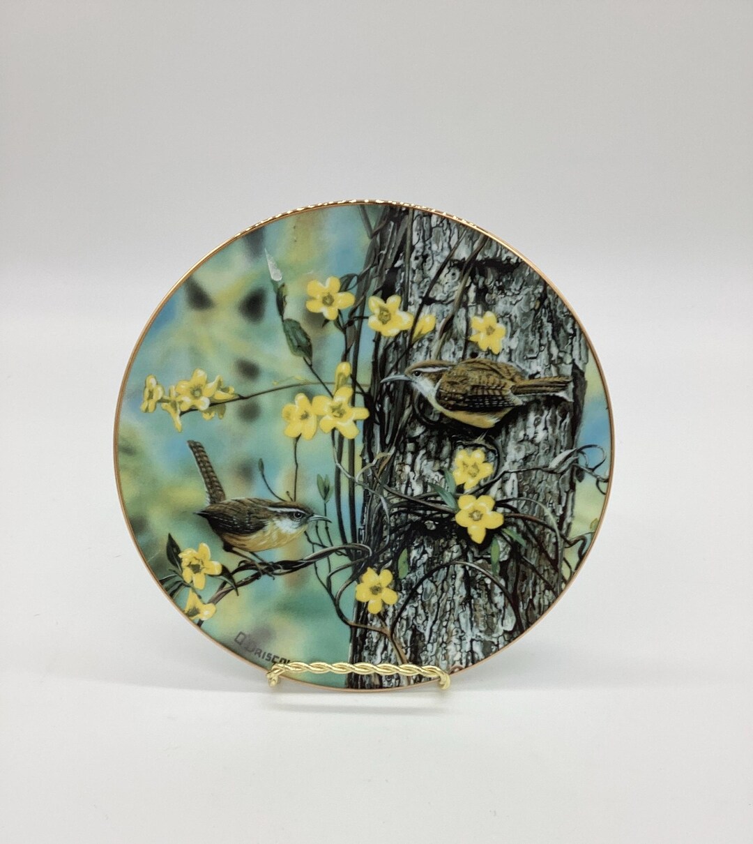Decorative Bird Plate Collector Bird Plate O'driscoll Collector Plate ...