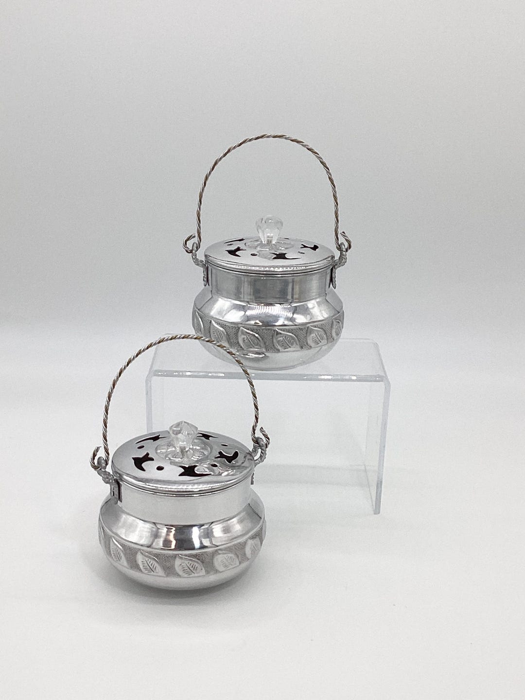 Decorative Potpourri Aluminum Scent Diffuser Pot for Potpourri Cauldron ...