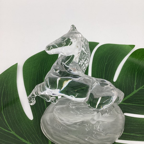 Crystal Horse Figurines - Etsy