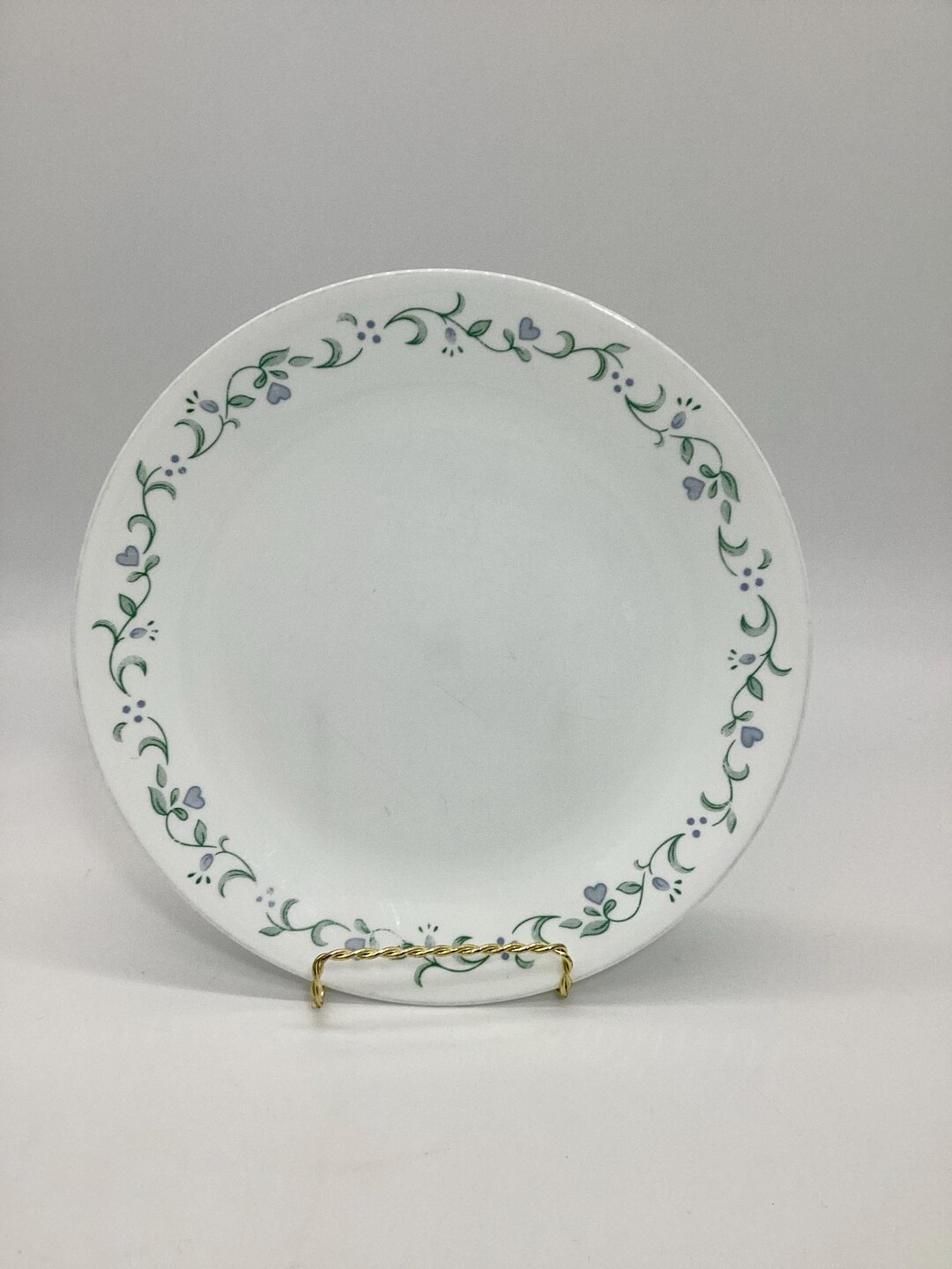 Corelle Country Cottage Dinner Plate, Periwinkle Floral Design (Y.1-5 ...