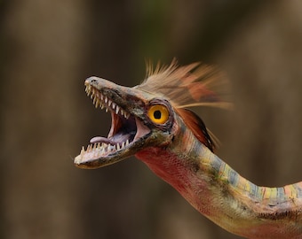 Life size compsognathus compy dinosaur prop replica | Etsy