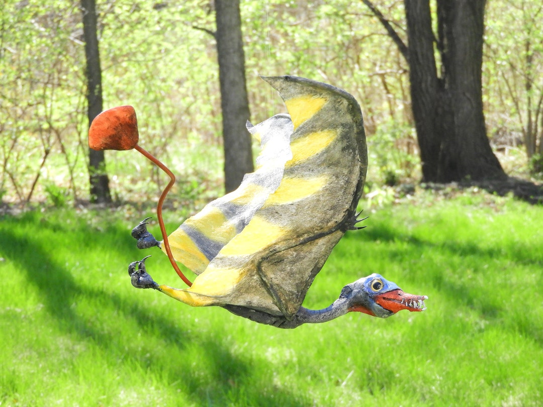 Rhamphorhynchus Male "gliding" Replica Pterodactyl Model Custom - Etsy