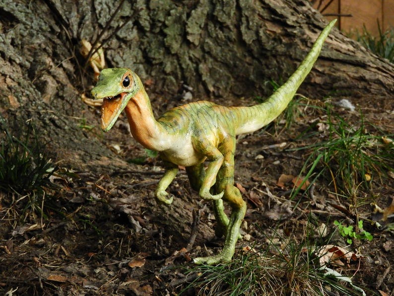 Compy Life-Size Replica Dinosaur Model | Etsy