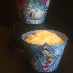 Frozen Cupcake Wrappers - Etsy