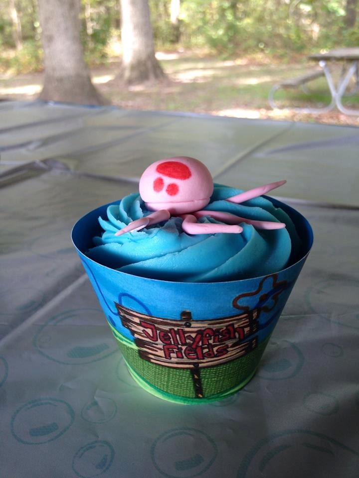 Spongebob Cupcake Wrappers - Etsy