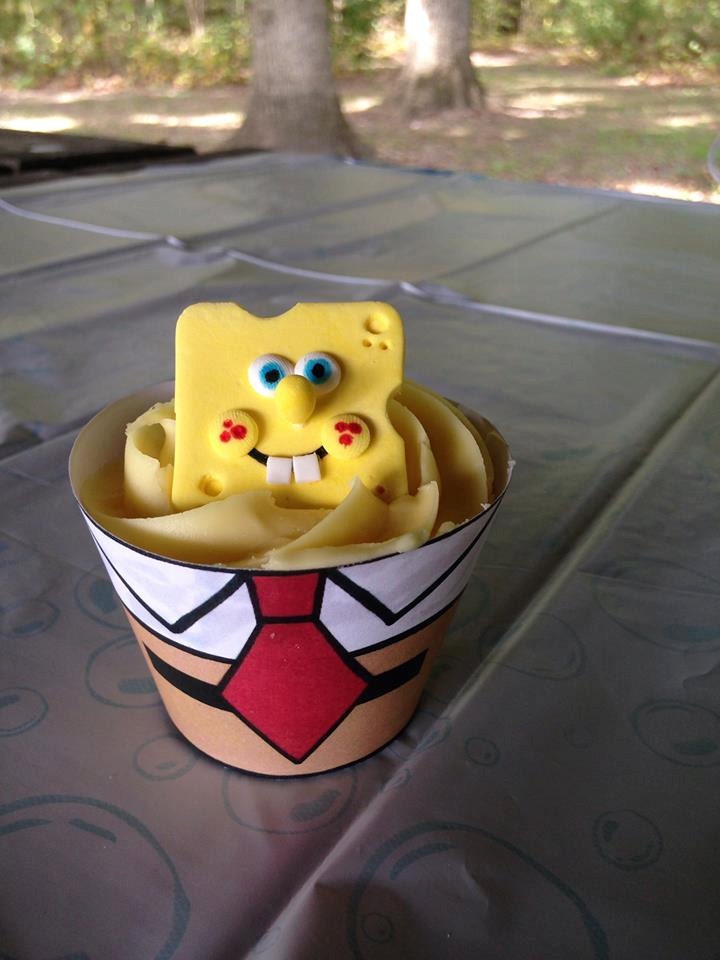 Spongebob Cupcake Wrappers - Etsy