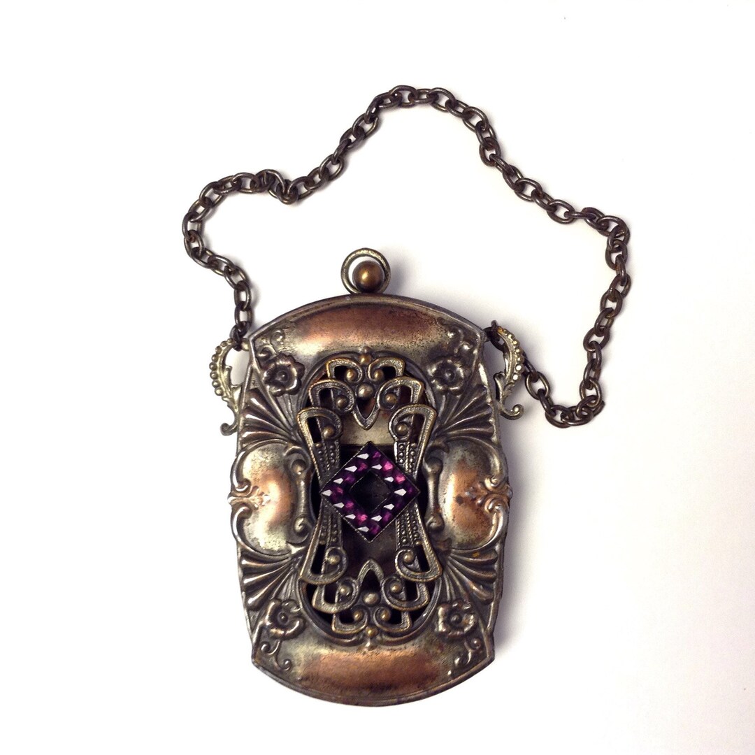 Victorian Calling Card Case Ladies Visiting Card Purse - Etsy