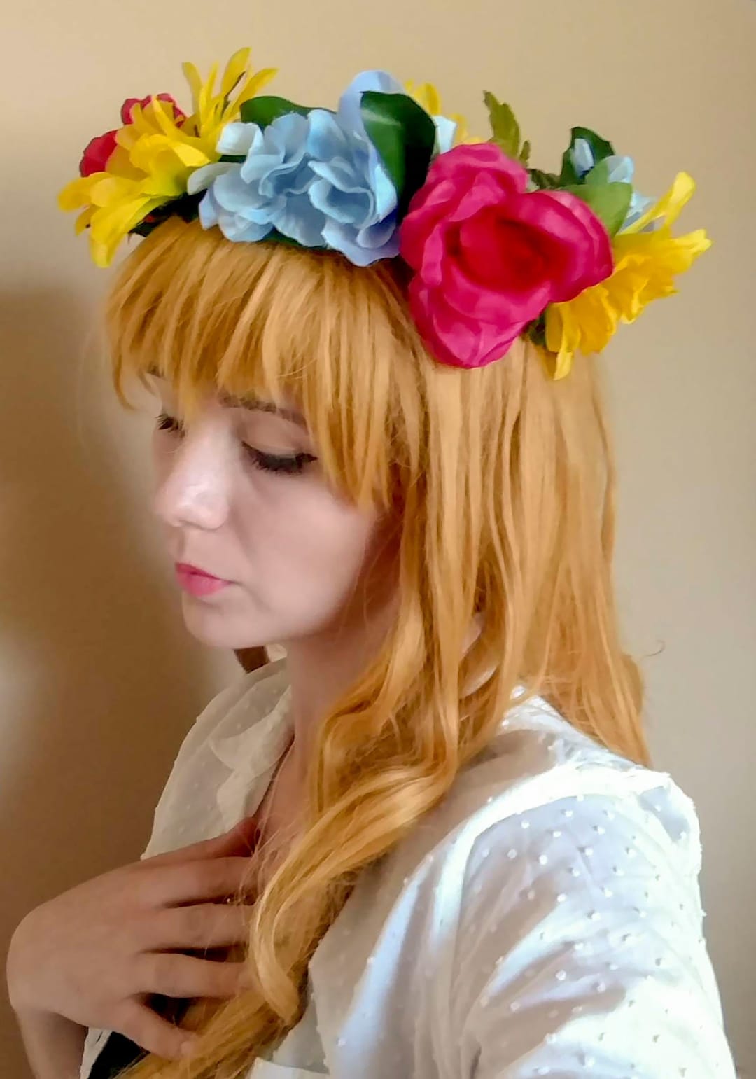 PANSEXUAL Themed LGBTQIA+ Pride Flower Crown (fits Most Adult Sized ...