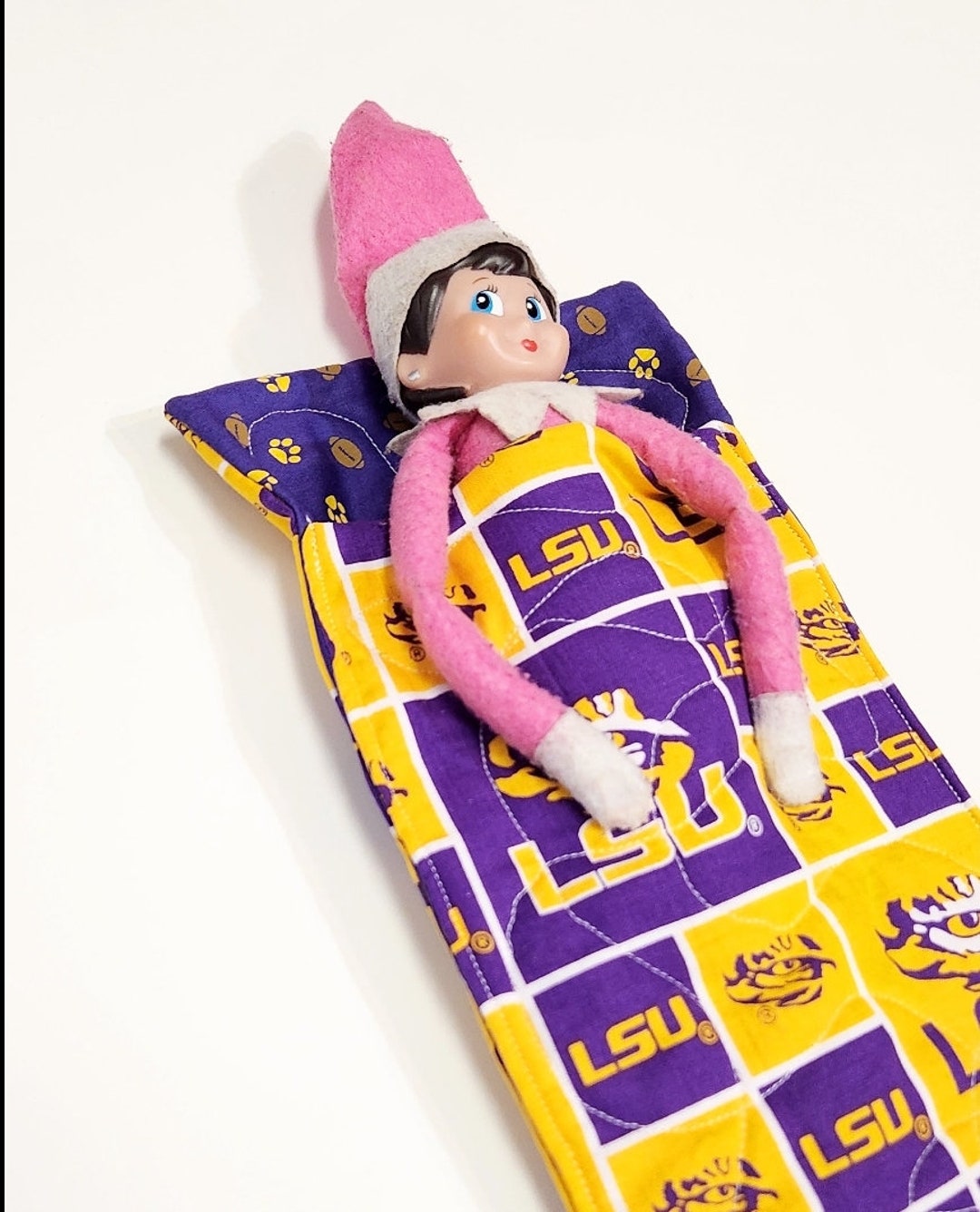 Handmade Doll Sleeping Bag, Comfy Padded Elf Accessories - Etsy