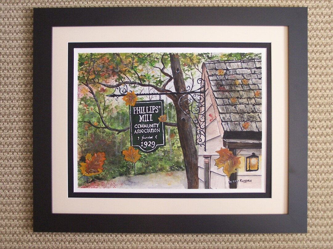 Phillips Mill Art Show, autumn AT the Mill. Picturesque Mill, Old Stone ...