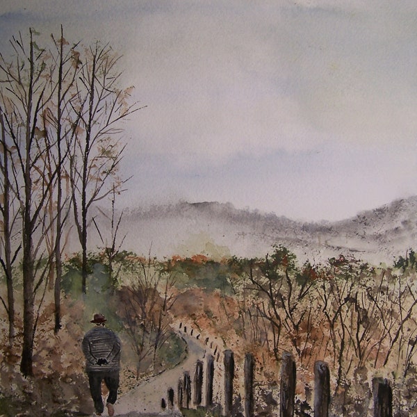 Woodland Painting - Etsy