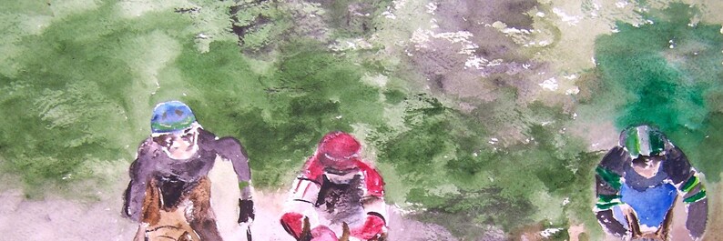 Race Horse Painting,winner by a Nose,horses, Racing Horses - Etsy