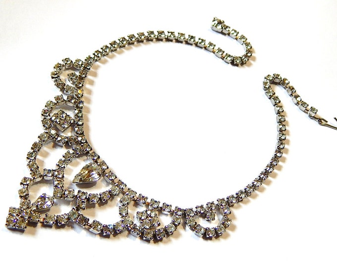 Vintage Bridal Necklace Regency Style Necklace Cubic - Etsy