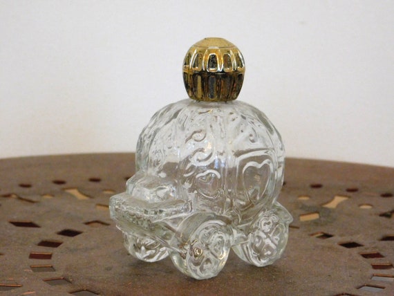 Vintage Avon Pumpkin Carriage Perfume Bottle - Vintag… - Gem
