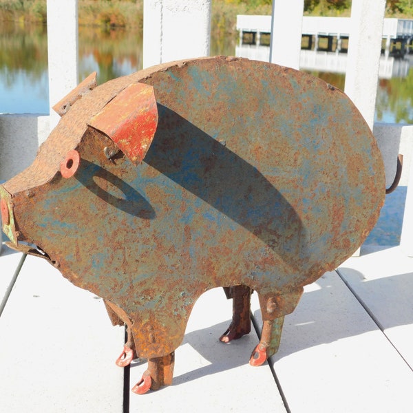 Repurpose Scrap Metal Garden Art - Etsy