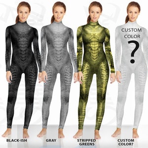 Female Species Bodysuit-alien, Lizard, Reptile Costume- Cosplay | Woman ...